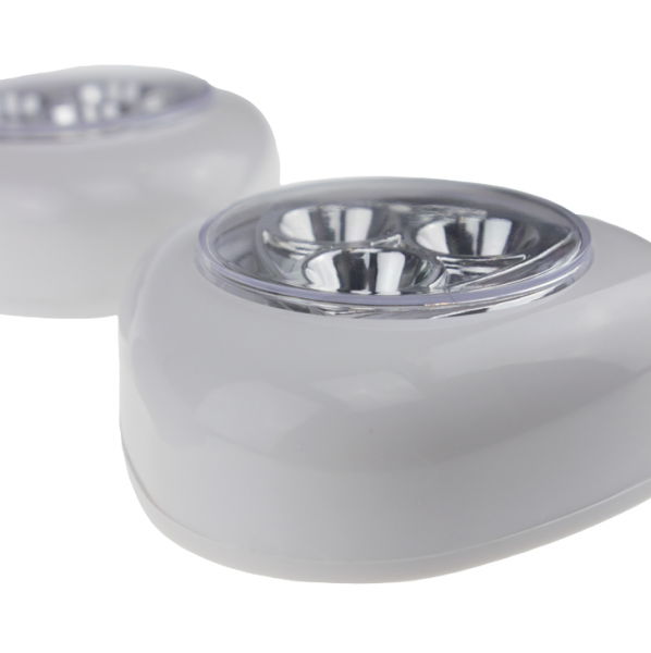 White LED Push Lights (Warm Light) – Pack of 4 | Armeton Electrics