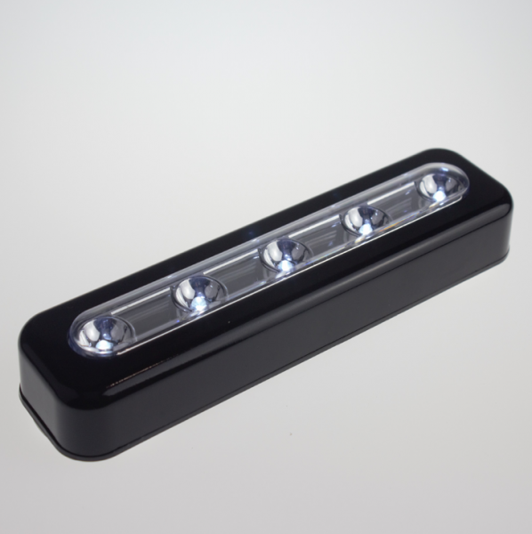 Black LED Strip Push Lights – Pack of 4 | Armeton Electrics